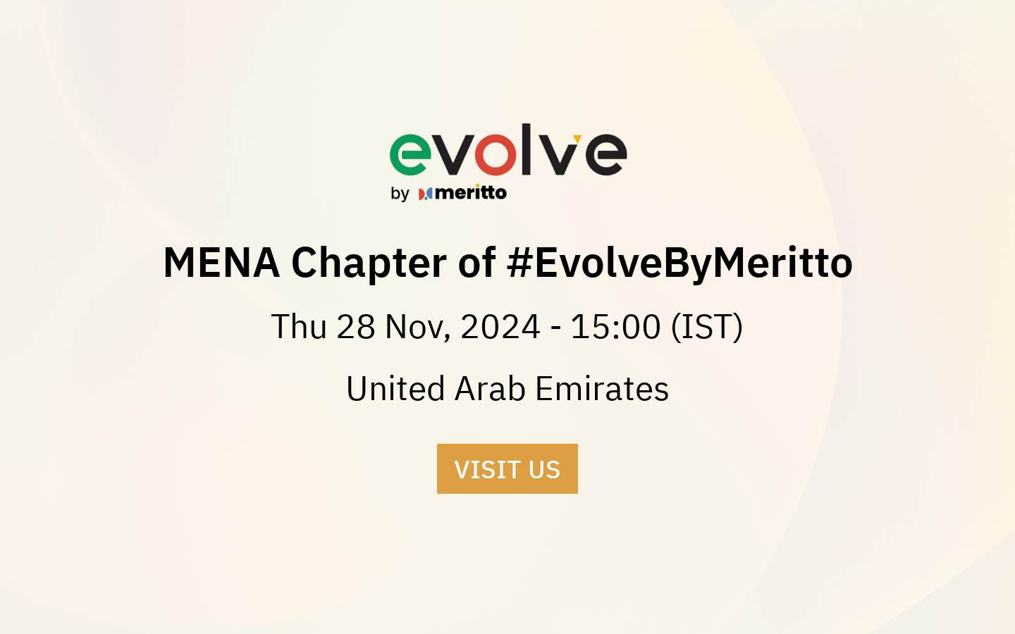 MENA Chapter of #EvolveByMeritto